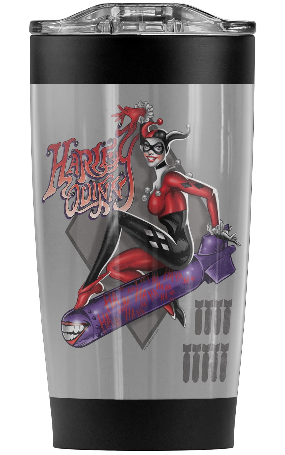 Harley Quinn Is The Bomb Stainless Steel Tumbler 20 oz Coffee Travel ...