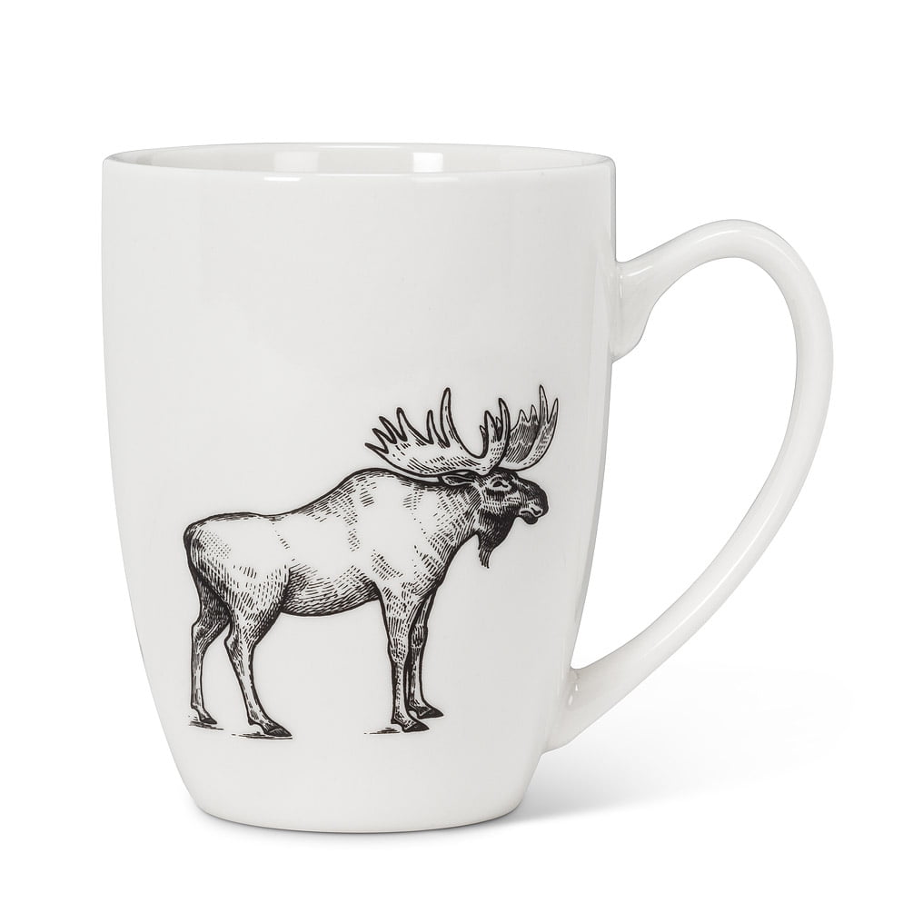 Set of 1 Pen & Ink Moose Mug - Walmart.com