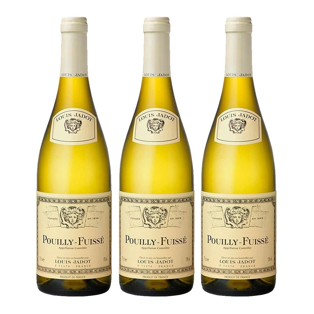 Paquete 3 botellas Vino Blanco Louis Jadot Pouilly Fuissé 750 ml ...