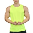 Antinious Men Solid Round Neck Sleeveless Loose Breathable Daily ...