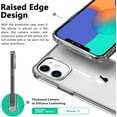 GUAJDE-for iPhone 11 Pro Slim Case Clear, [PC + TPU Hybrid][Compatible ...