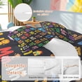 Alphabet 4 Piece Duvet Cover Set Queen Size American Cartoon Early ...