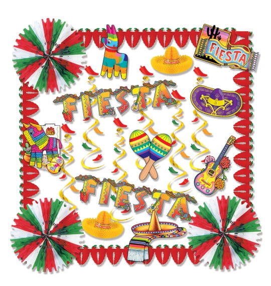 Fiesta Decorating Kit - Walmart.com