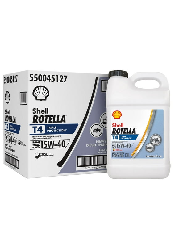 Rotella T4 15-W40 in Rotella Oil - Walmart.com