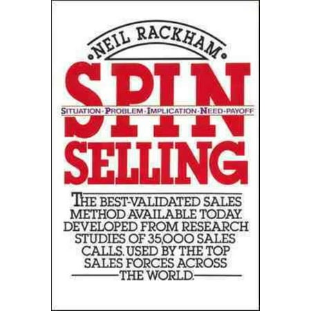Spin-Selling, Neil Rackham Hardcover - Walmart.ca