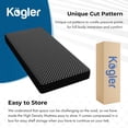 Kogler Premium 7-Inch Thick High-Density Foam Semi-Truck & RV Mattress ...