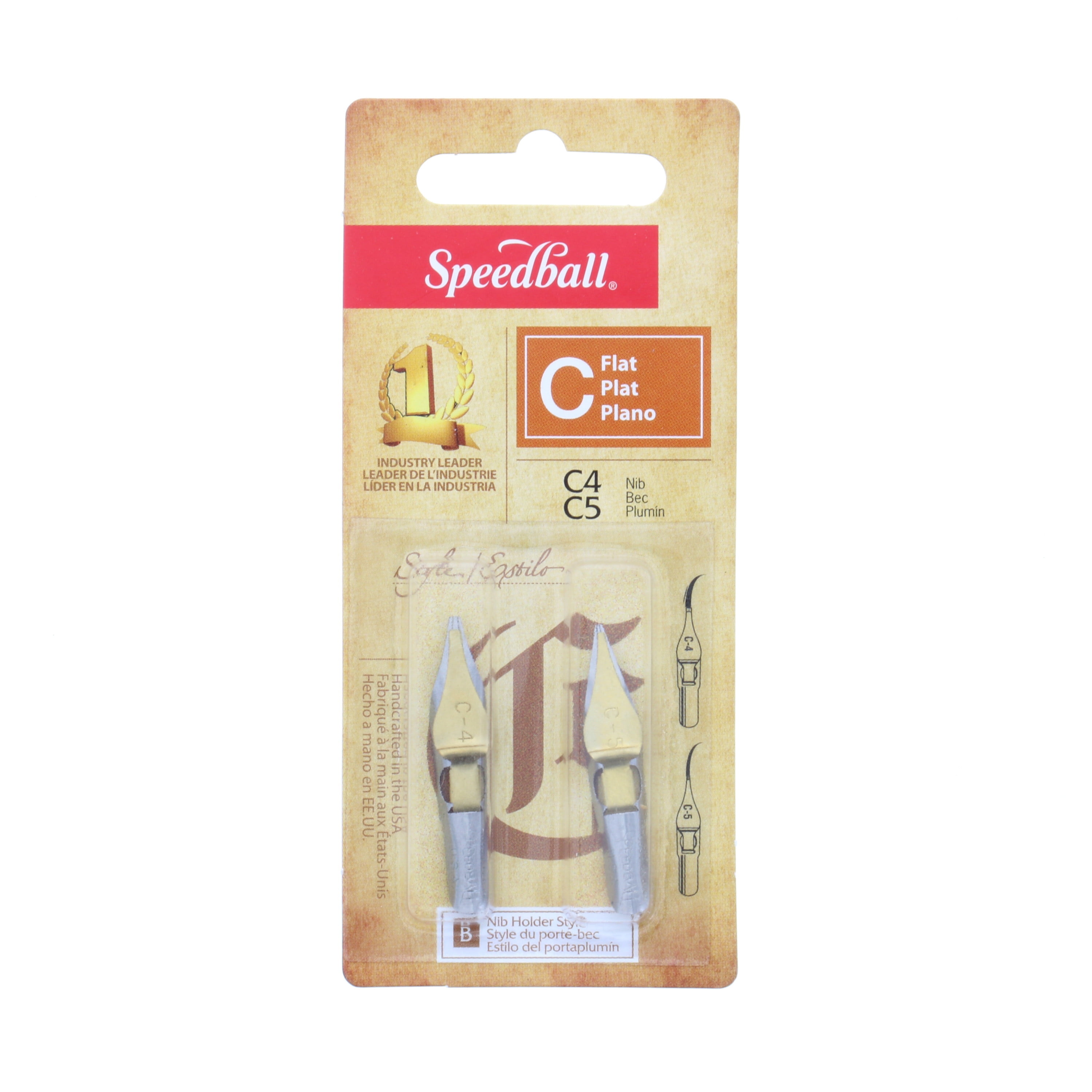 Speedball Lettering & Drawing Pen Point, C4/C5 - Walmart.com