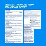AleveX Pain Relieving Spray, Topical Pain Reliever, 3.2oz - Walmart.com