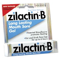 Zilactin B Mouth Sore Gel - Canker Treatment, Healing Care Medicine ...