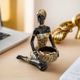 African Women Sculpture Tribal Lady Figure Figurine African Americans ...