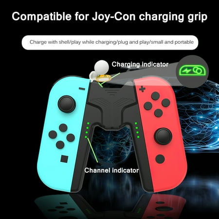 Game Handle with Type-C Port Easy Operation Controller Grip Gaming ...