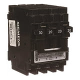 Siemens Q23020Ct2 Panel Circuit Breaker, 30 Amp & 20 Amp Double Poles ...