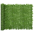 vidaXL Balcony Privacy Screen with Leaves Expandable Artificial Ivy ...