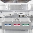 pixelverse design - wash rinse sanitize handwash stickers - great for ...