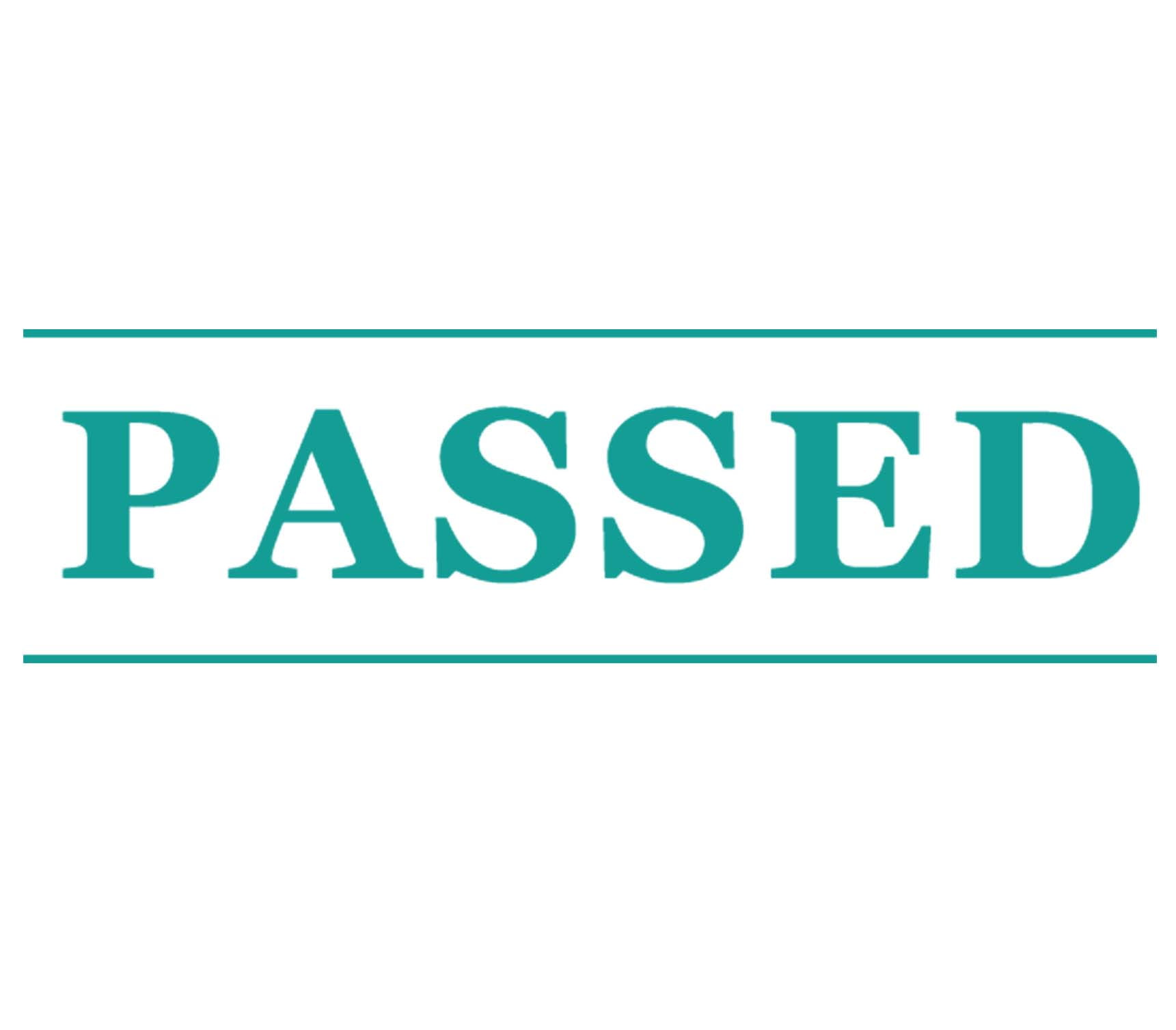 Printtoo Passed Self Inking Rubber Stamp Pre-Inked Office Stamp- Home ...
