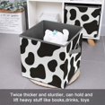 10.6in Folding Storage Box Solid Material Handle On Both Sides For Easy ...