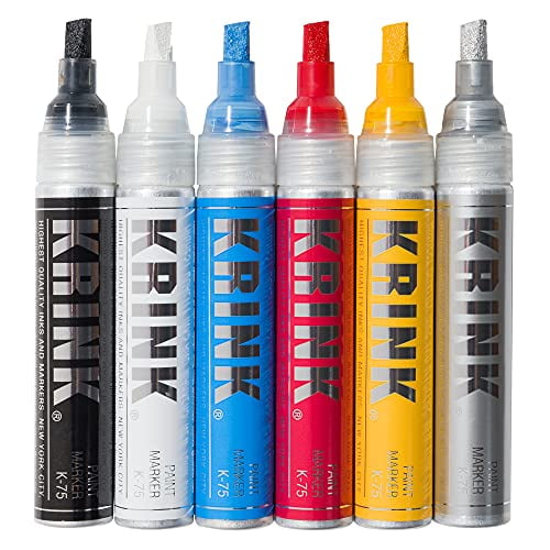 Krink K-75 Paint Markers, Set of 6 - Walmart.com