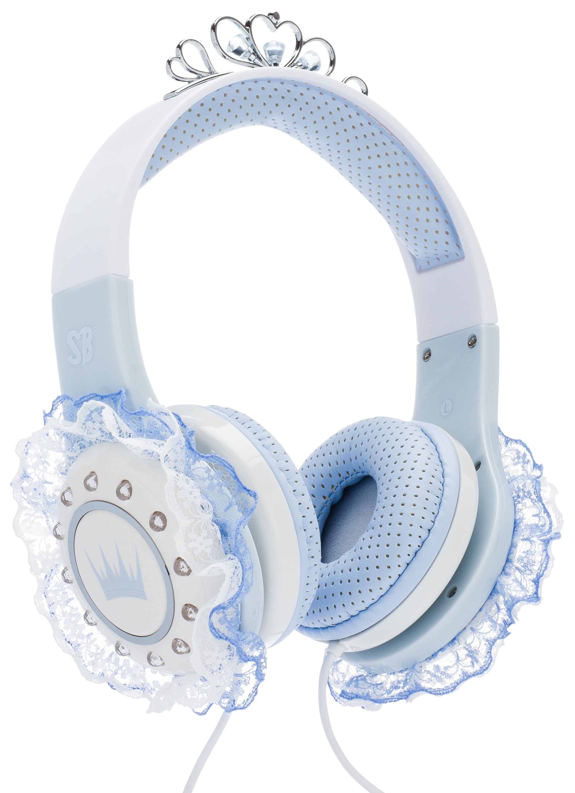 SoundBeast Ice Queen Kid's Headphones - Princess Winter Snow Themed ...