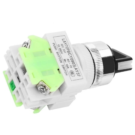 3 Position Switch Self Locking Selector Switch Universal Changeover ...