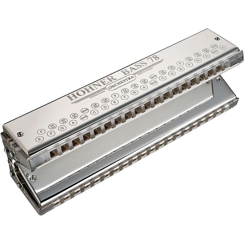 Hohner Bass 78 Harmonica - Walmart.com
