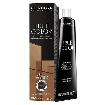 5NN - Oaky Brown , Clairol True Color Permanent Cream Color (2 oz) Hair ...