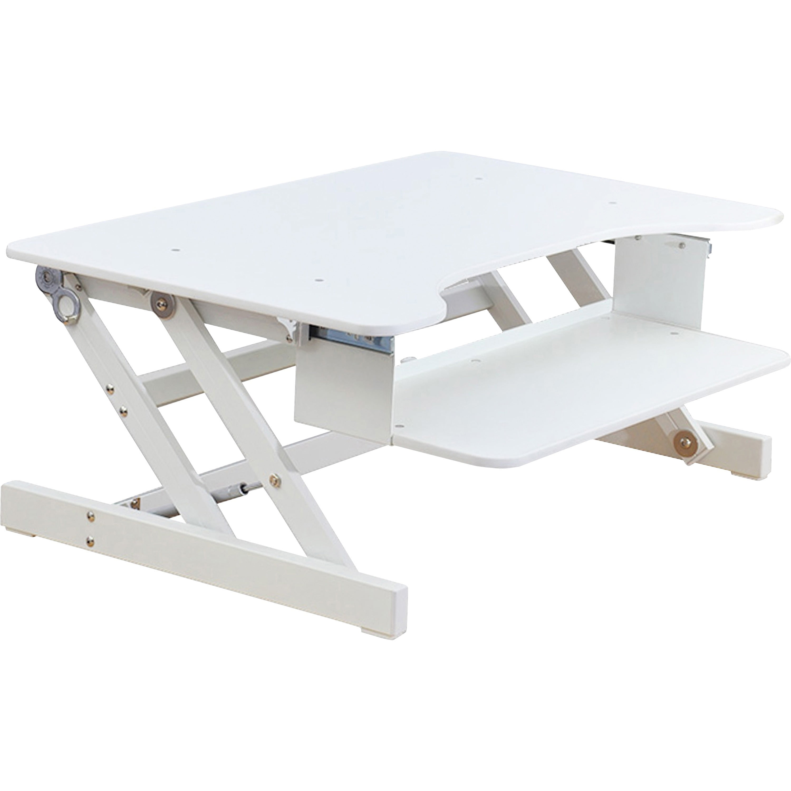 Lorell, LLR99901, Adjustable Desk/Monitor Riser, 1 Each, White ...