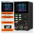 Lab Programmable DC Power Supply Laboratory Adjustable 30V 10A 5A 60V 120V 3A 300V 1A Voltage ...