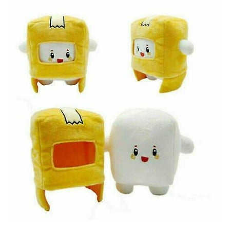 Lankybox Boxy + Foxy + Rocky Plush Soft Stuffed Toy Kid Plushie Doll ...