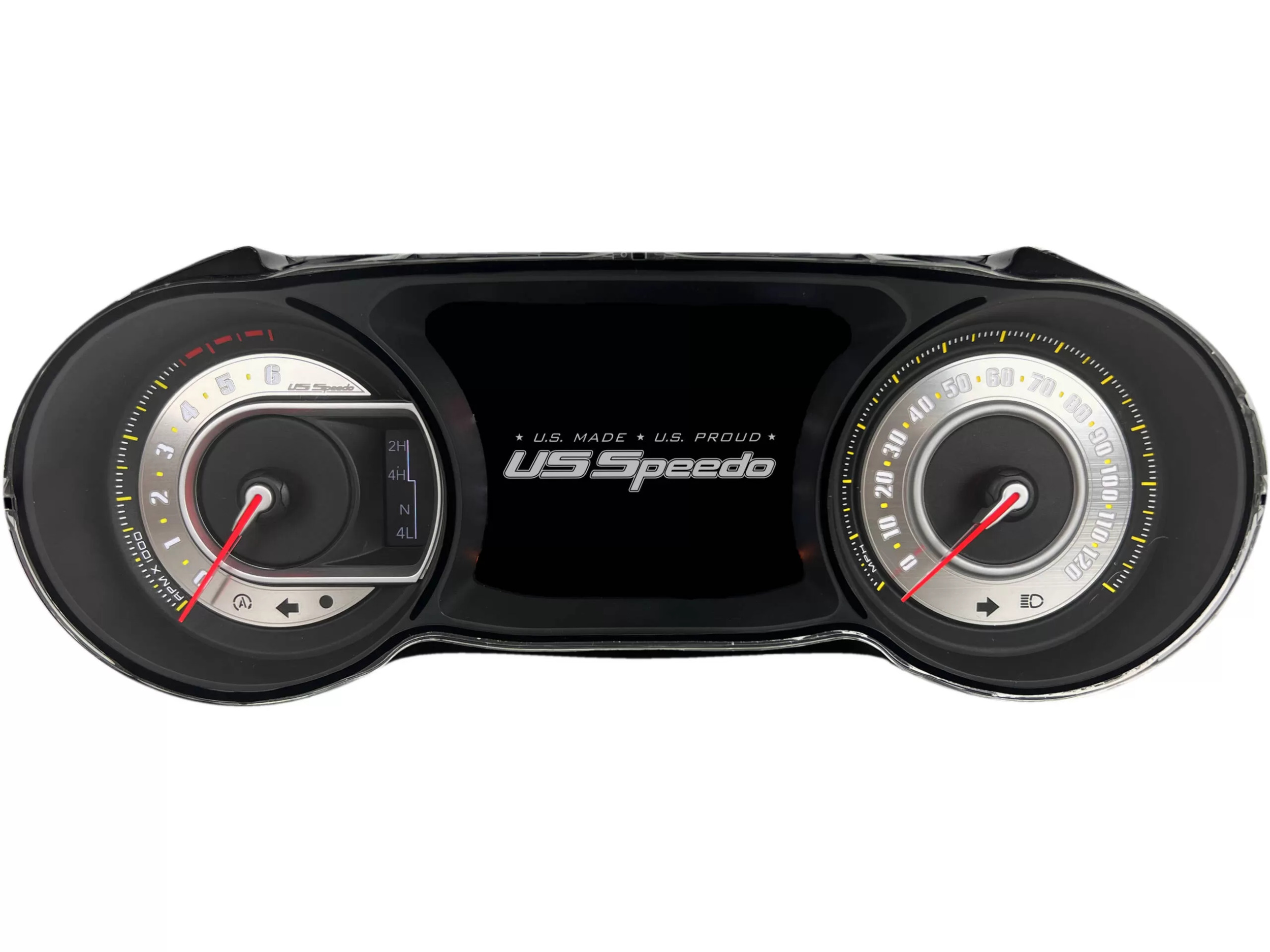 US Speedo Stainless Edition Custom Gauge Face for 2018-2022 Jeep ...