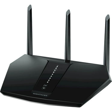 Netgear RAX38-100NAS Nighthawk 4-Stream AX3000 Dual-Band WiFi 6 Router ...