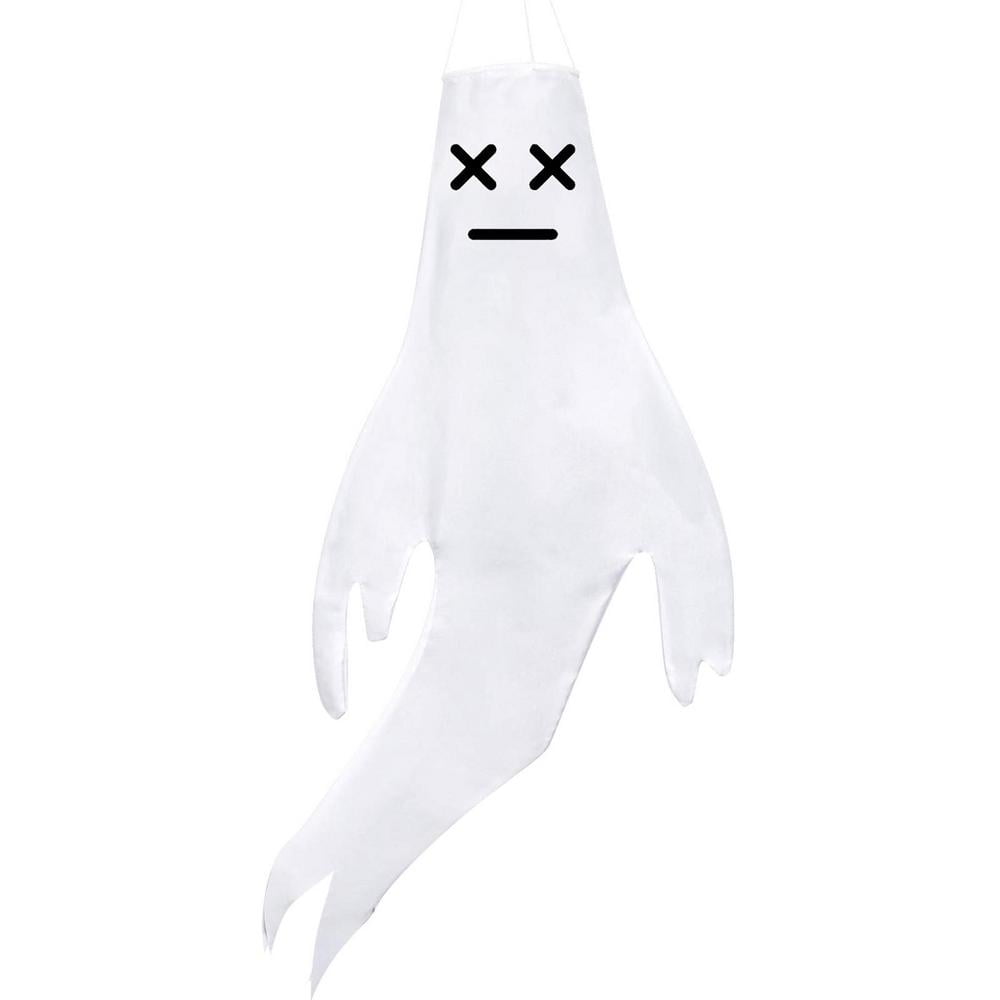 AIXING Ghosts For Trees Ghost With Light Ghost Windsock Pendant With ...