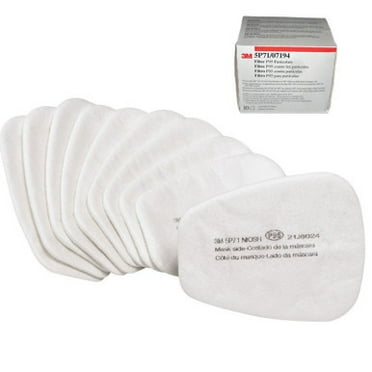 3M Half Facepiece Respirator Assembly 6391 Large, with 3M Particulate ...