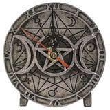 Wiccan Desk Clock with Alchemy England Design - Walmart.com
