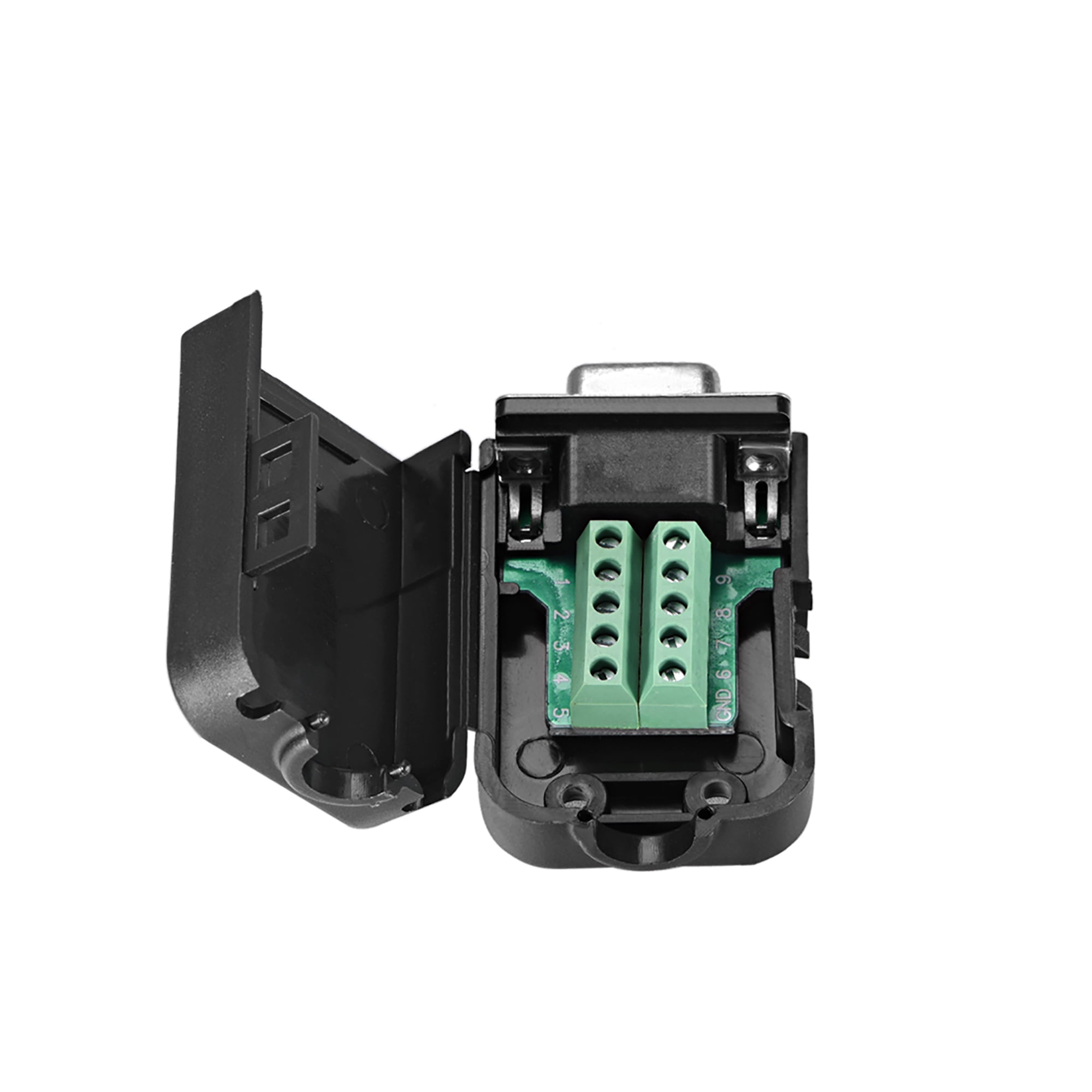 D Sub Db9 Breakout Board Connector With Case 9 Pin 2 Row Female Rs232