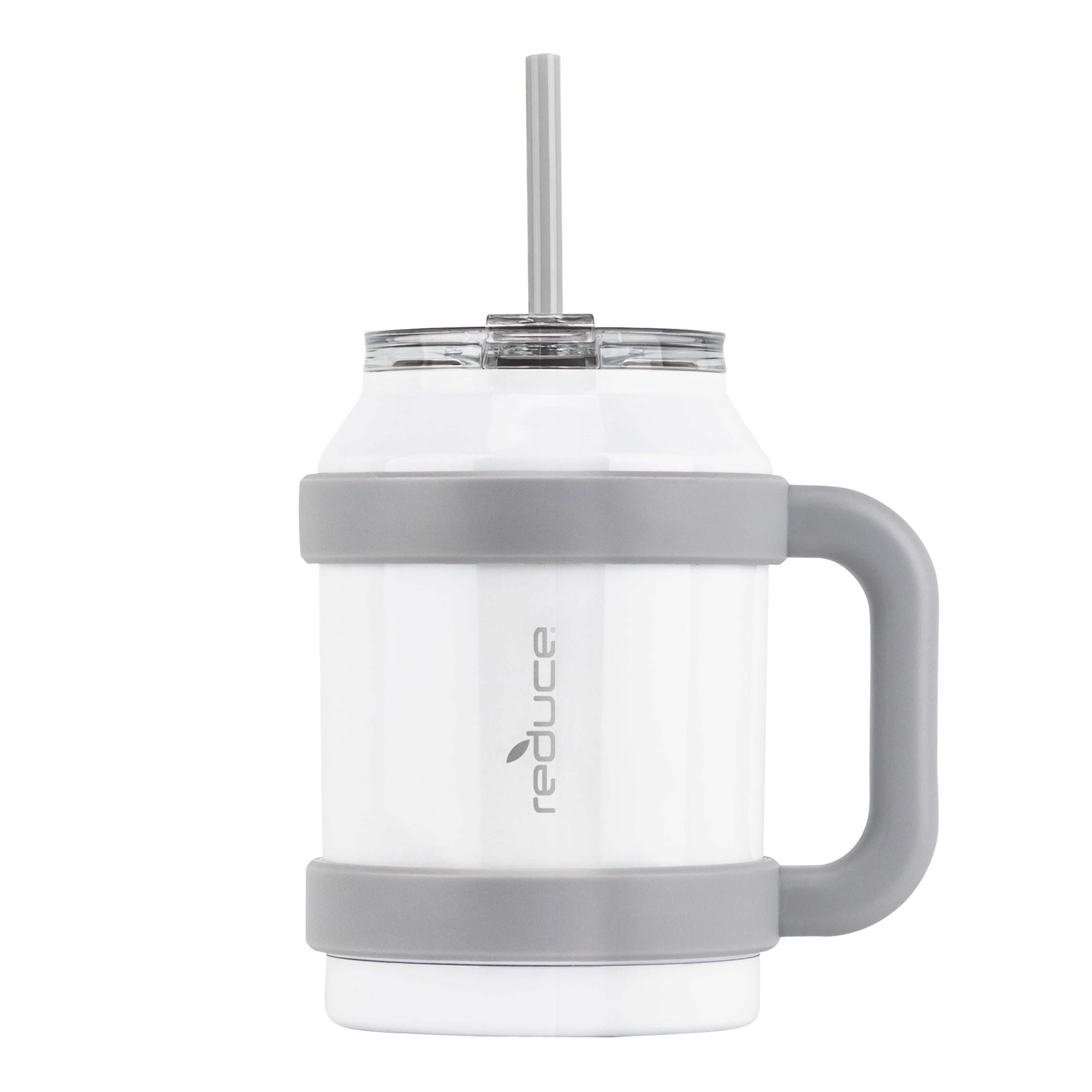 Reduce Vacuum Insulated Stainless Steel Cold1 Mug with Lid and Straw ...