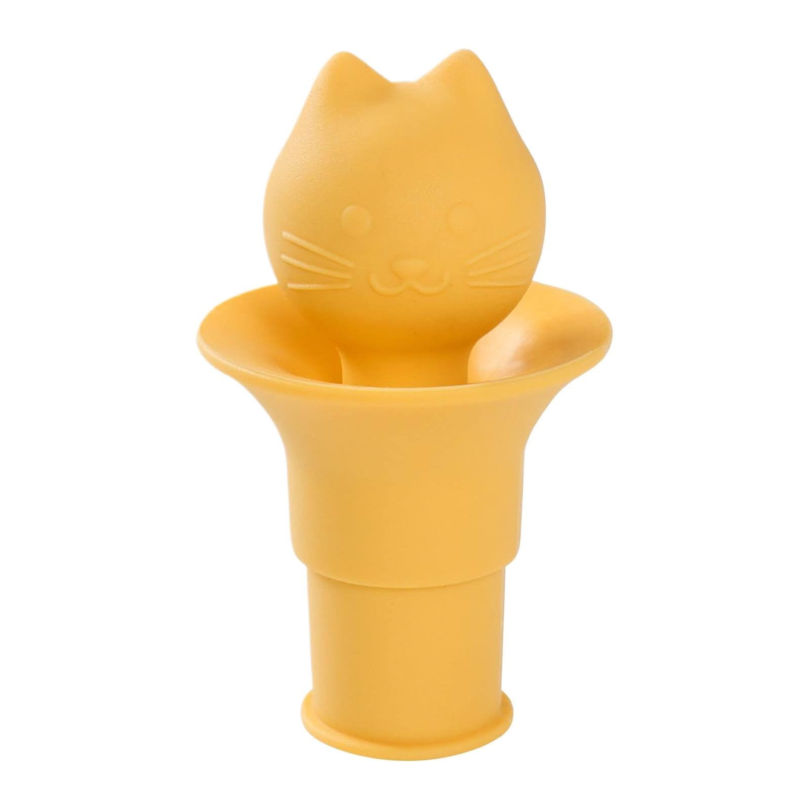 Click here for Under 15$ Oimcto 2-In-1 Cat-Shaped Bottle Stopper... prices