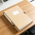 A4 Storage File Boxes Plastic Archives Cases with Lid, File Folder ...