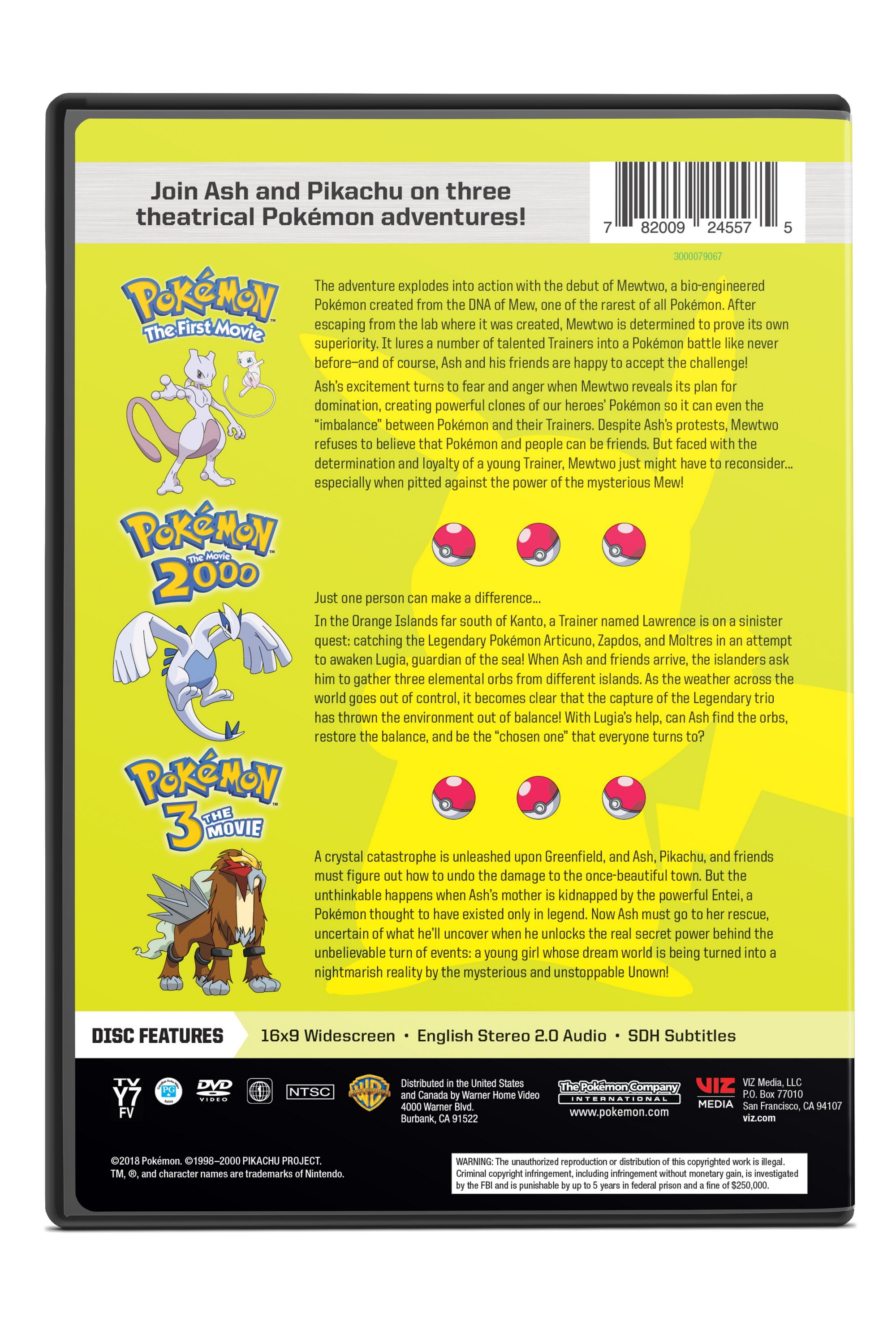 Pokemon Movie Collection (Pokemon The First Movie / Pokemon Pokemon Movie Collection (Pokemon The First Movie / Pokemon