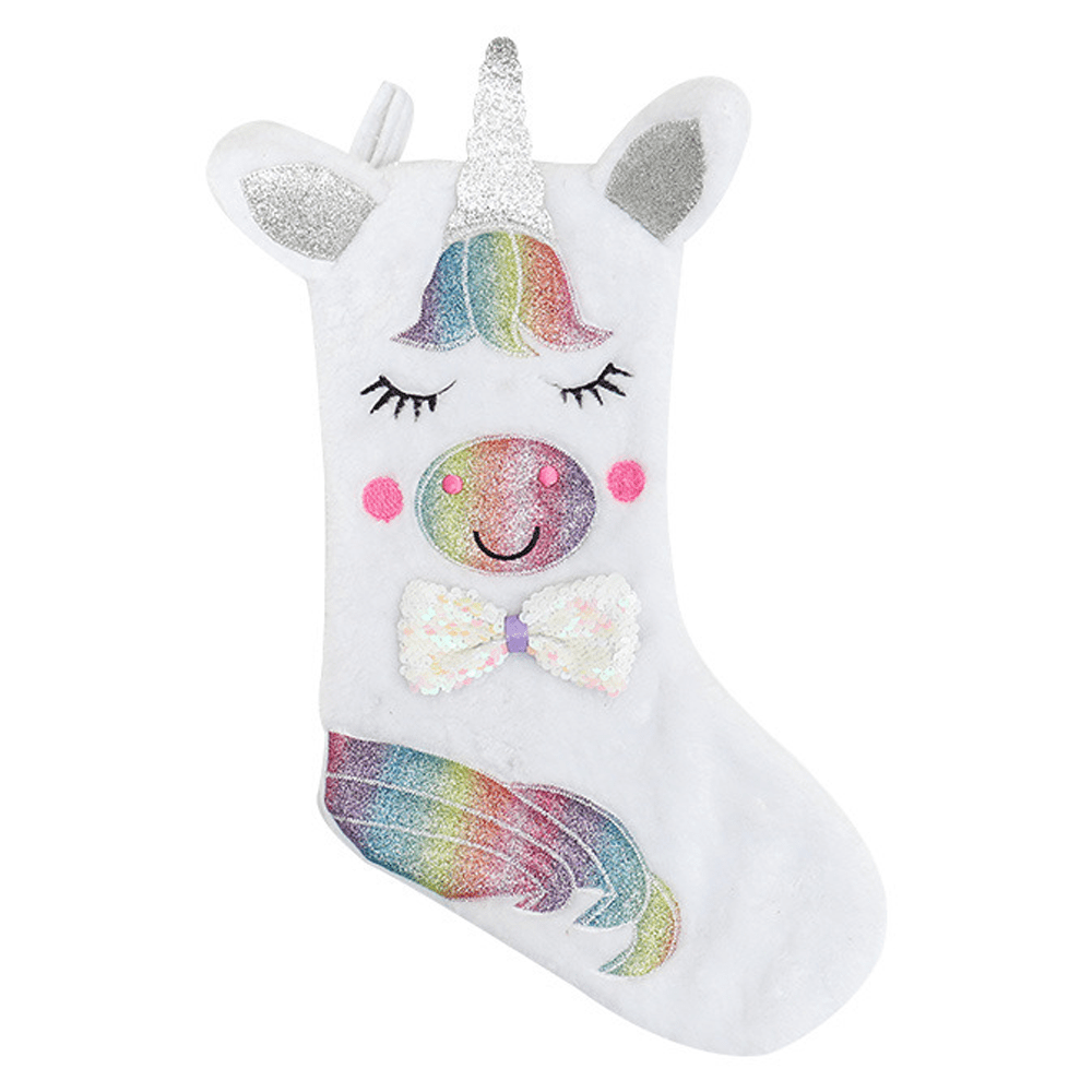 Click here for Reiche Unicorn Christmas Stocking With Led Light c... prices