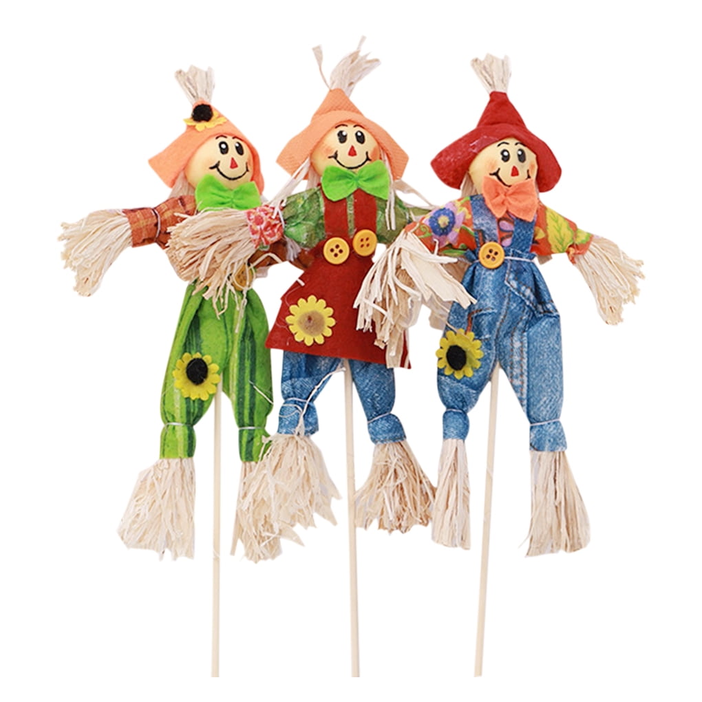 3pcs Decorations Halloween Scary Ornament Animated Hanging Pumpkin ...