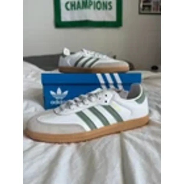Adidas Samba OG Silver GReen JP5479 | BRAND NEW | MULTIPLE SIZES ...