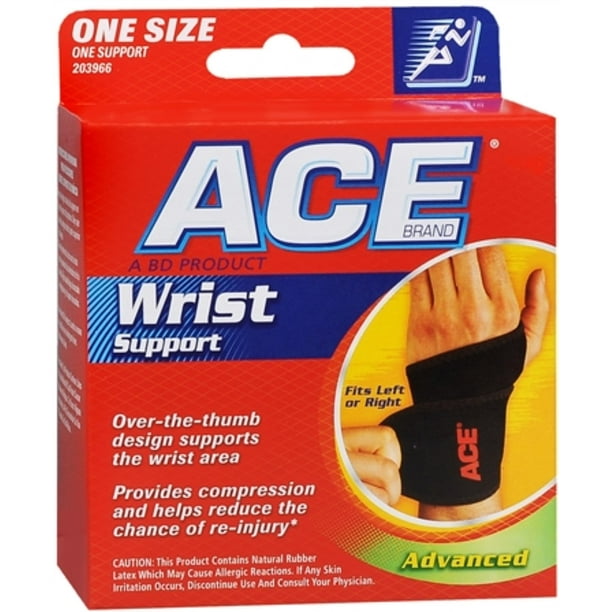 ACE Wrist Support One Size 1 ea (Pack of 2) - Walmart.com - Walmart.com