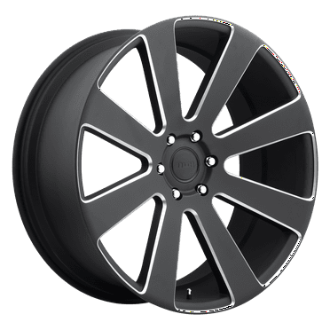 DUB 1PC Cast Aluminum Rim S115 22X8.5 5X4.5 CHR-PLATED 38MM, S115228565 ...