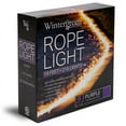 Wintergreen Lighting 18 ft Purple Rope Light Kit, 216 Incandescent ...