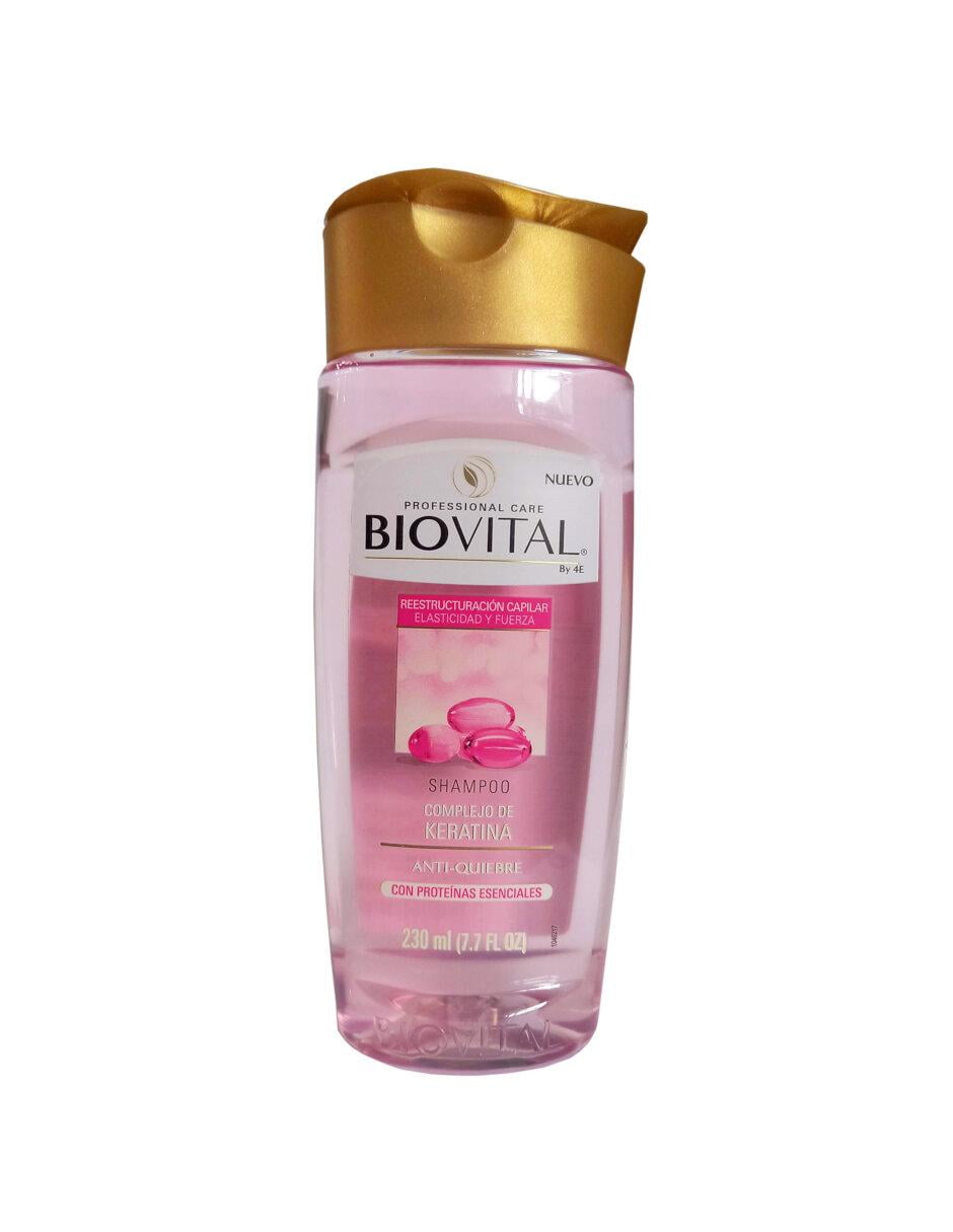 Pack de 12 Shampoo Biovital Keratina 230 ml Biovital Keratina | Bodega ...