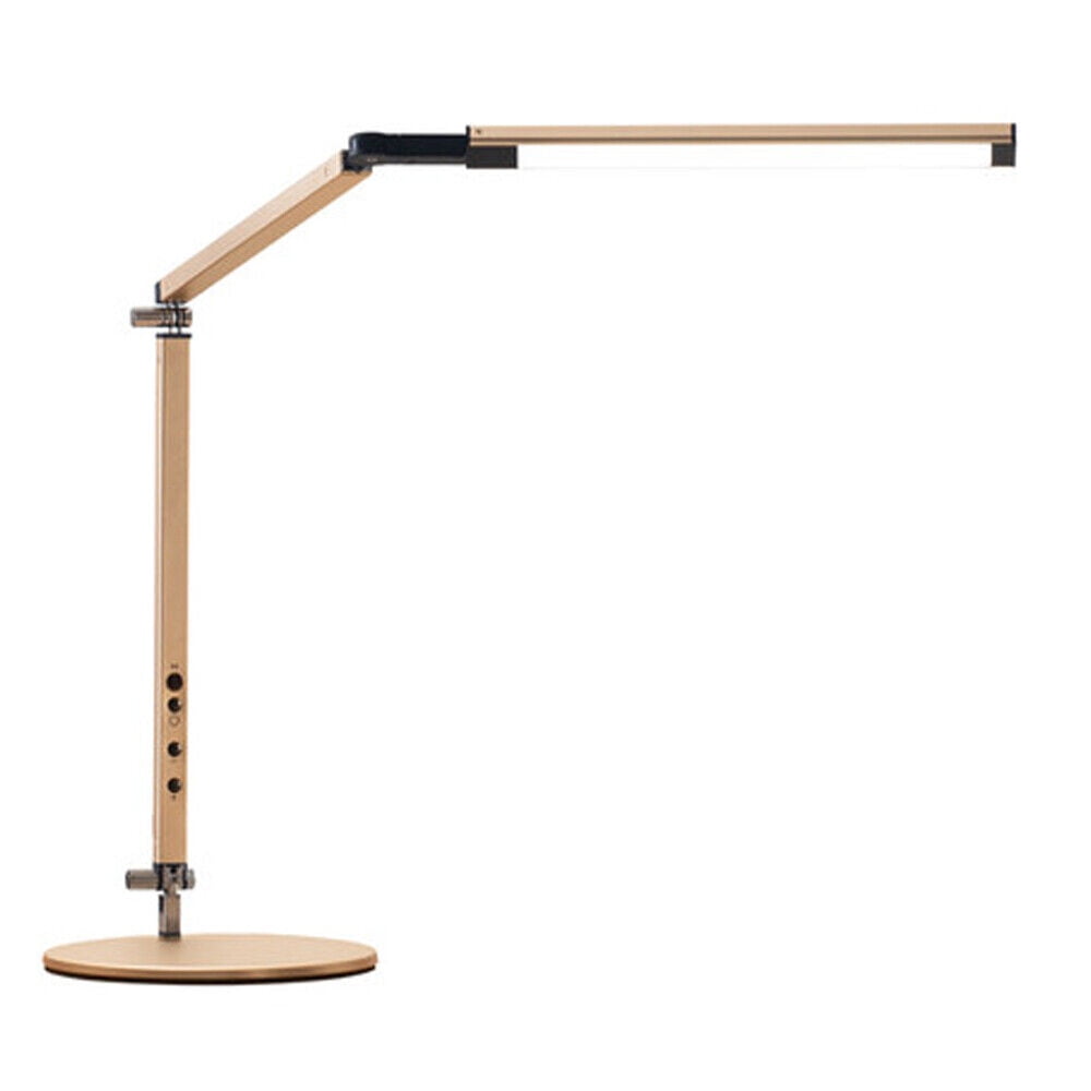 CJC Metal Desk 360° Rotating LED Table Lamp Foldable Long Arm Desk ...