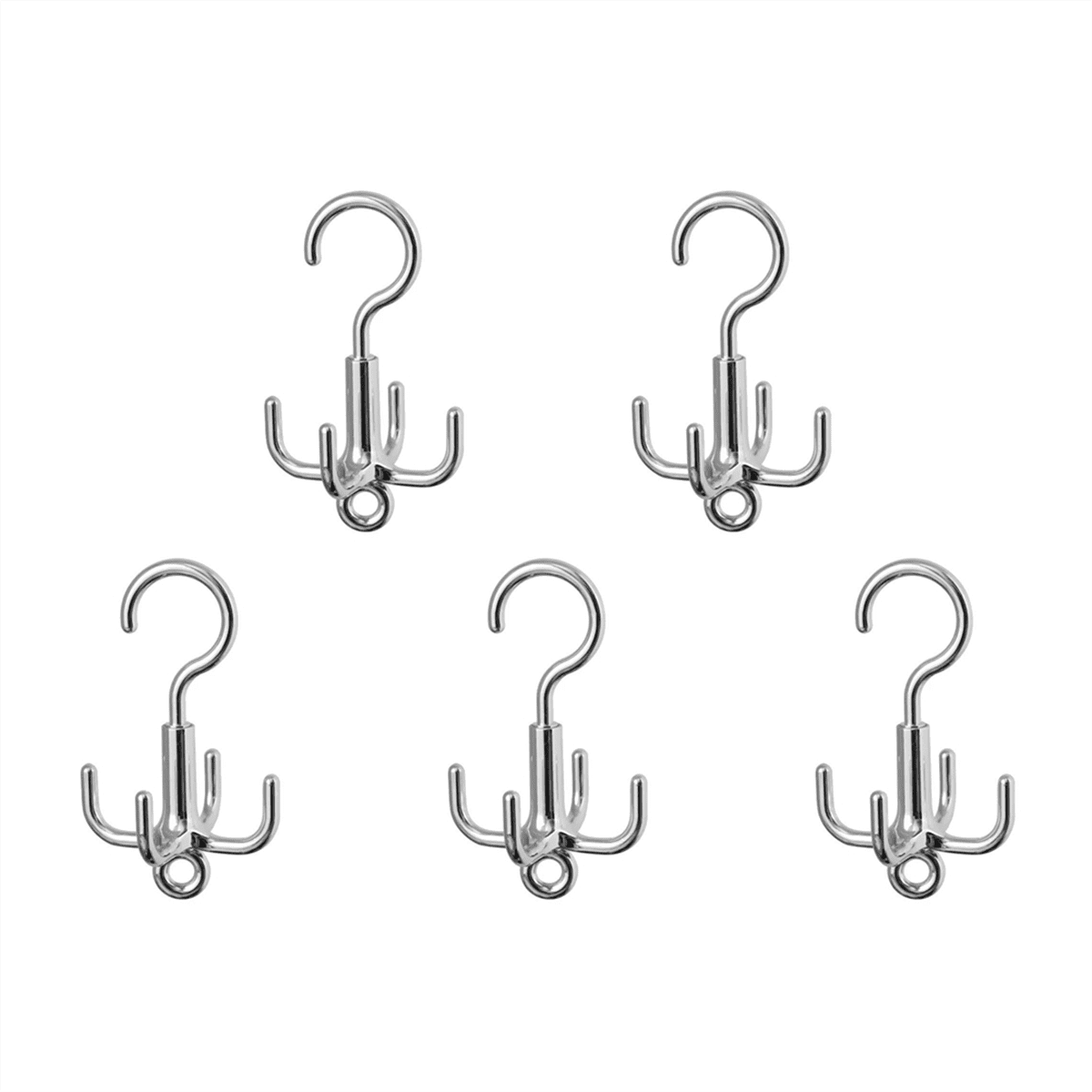 Click here for Zh & Art 5pcs 360° Rotating Hanger Hooks Space Sav... prices