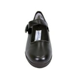 24 HOUR COMFORT Justine Wide Width Professional Sleek Shoe BLACK 6 ...