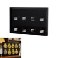 Clear Acrylic Medals Display Case With Ribbon Slots For Awards Sports ...