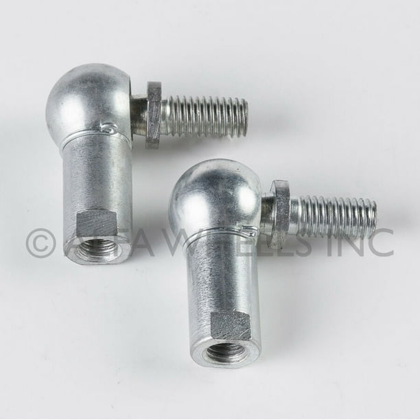 Pair (2) Fittings M8 Swivel Knuckle Ball Socket Joint Connector f Lambo ...